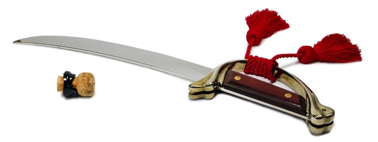 Sabrage: the true mark of ceremonial splendour! - Grim's Dyke Hotel